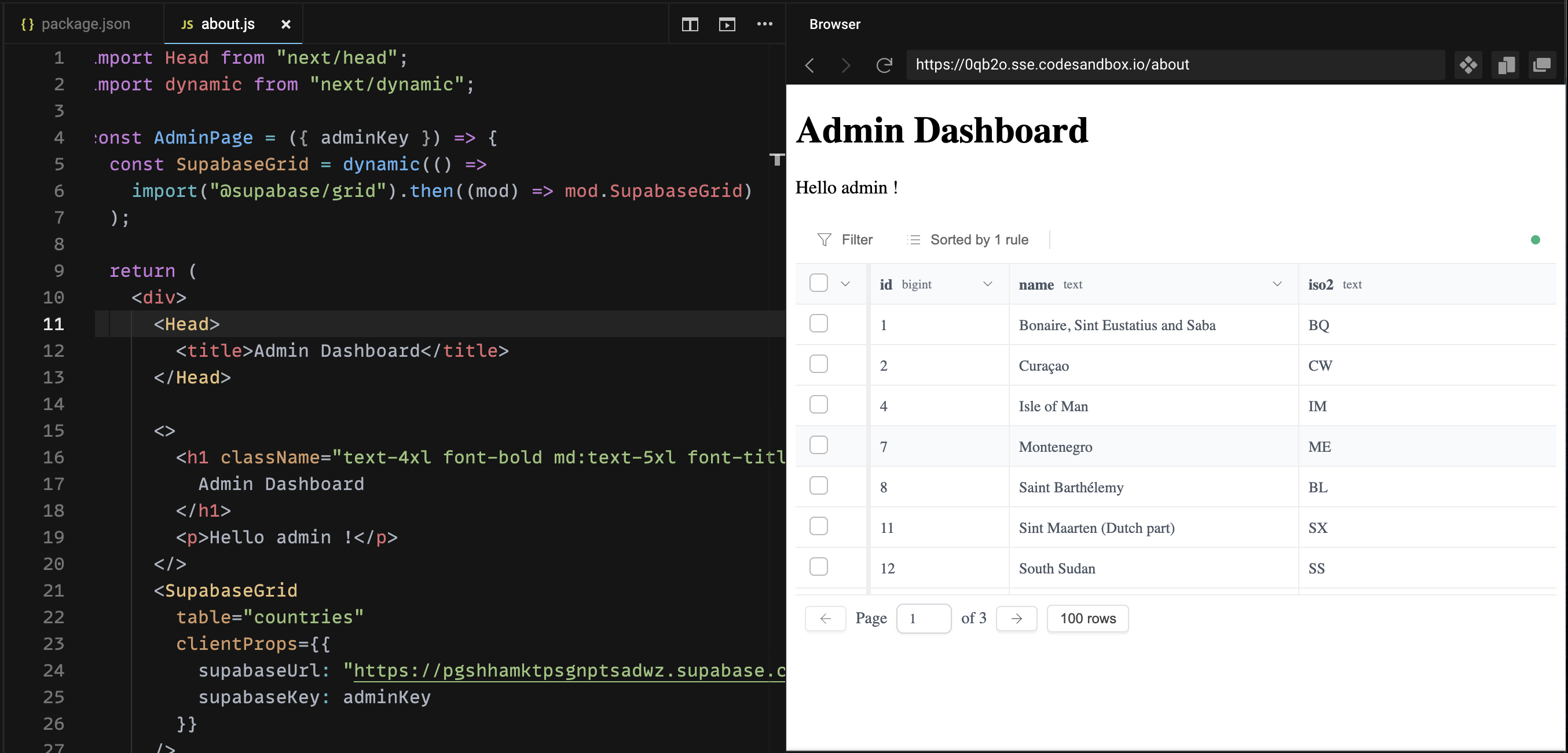 Issue with Supabase Grid and Next.js · Issue #66 · supabase/grid · GitHub