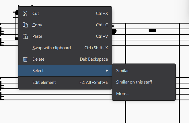 Range selection borders are sometimes too small · Issue #19097 · musescore/MuseScore · GitHub