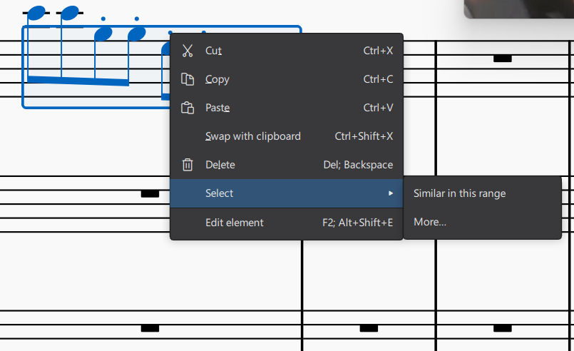 Range selection borders are sometimes too small · Issue #19097 · musescore/MuseScore · GitHub