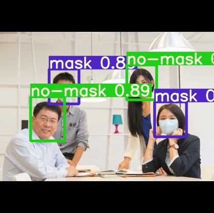 GitHub - KF-5892/Wearing-mask-detection-by-YOLOv5: YOLOv5を使用して画像・動画から ...