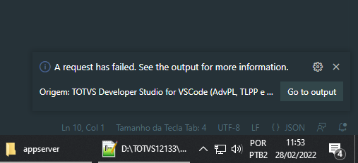 Problema ao conectar no Server · Issue #933 · totvs/tds-vscode · GitHub