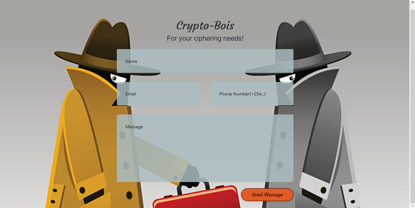 GitHub - wayne-kipruto/crypto-bois