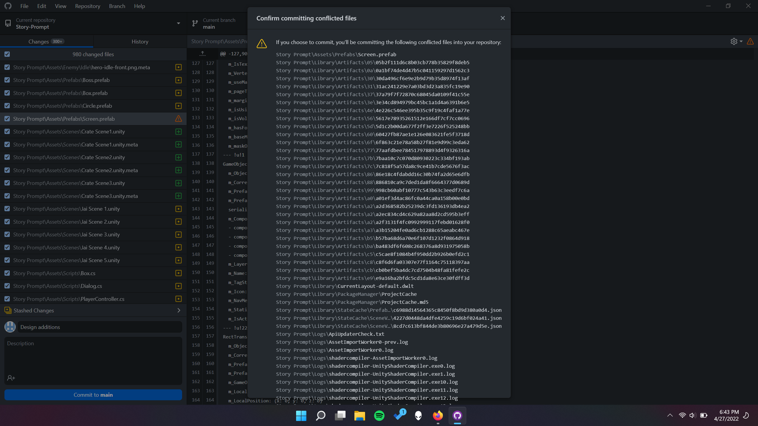 Can't merge conflicts · Issue #14468 · desktop/desktop · GitHub