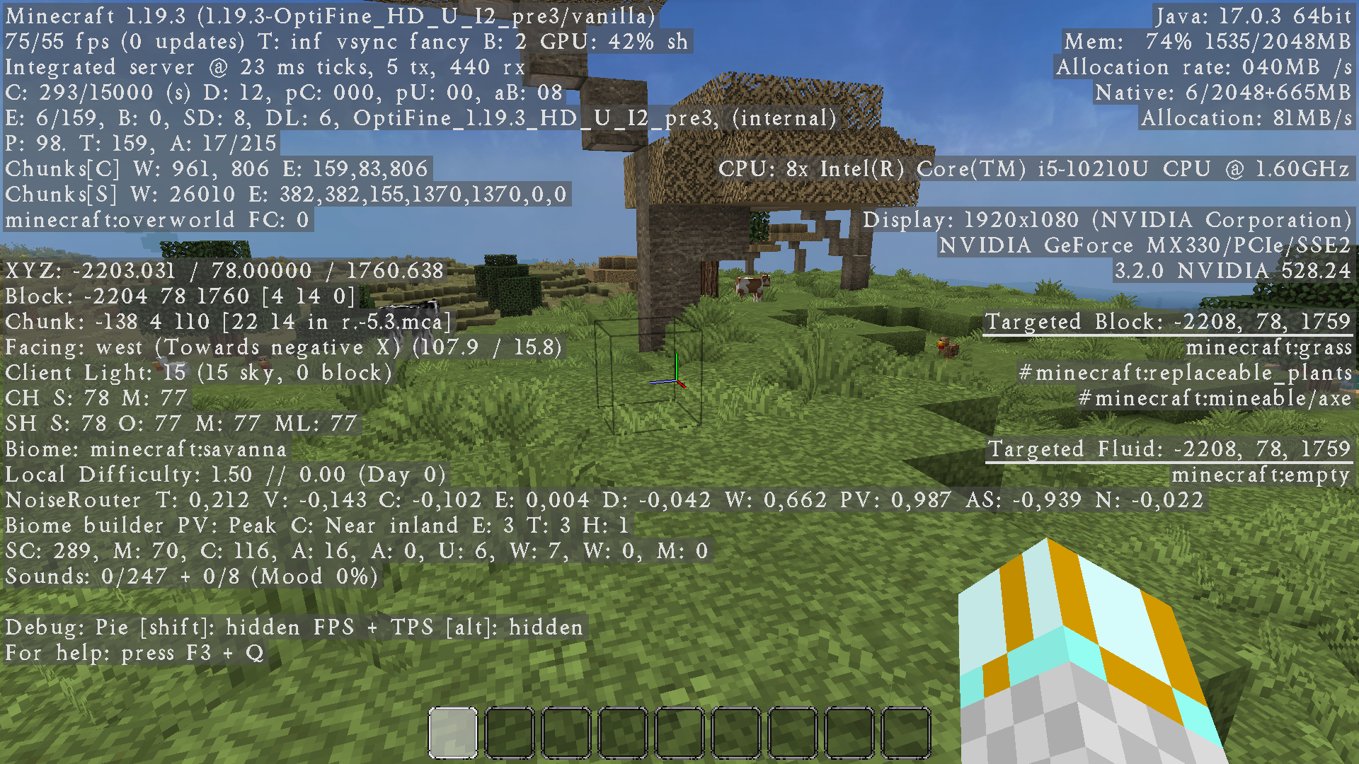 Grass block biom colors rendering incorrectly · Issue #7259 · sp614x/optifine · GitHub