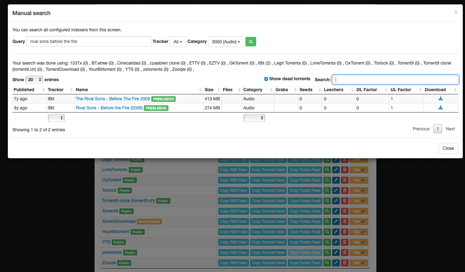 Manually search for an specific album brings unrelated results · Issue #1916 · Lidarr/Lidarr ...