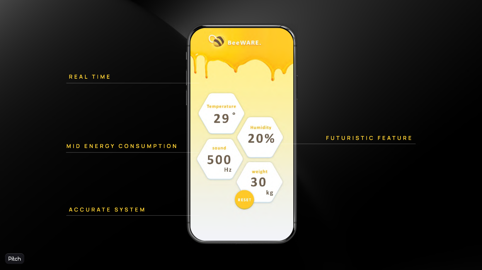 GitHub - Fatma-Chaouech/BeeWARE: BeeWARE is an app for monitoring beehives.