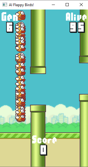 GitHub - hassel6/AIFlappyBird: Flappy Bird with Genetic Algorithm