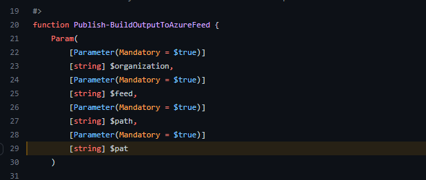 Unused param in Publish-BuildOutputToAzureFeed.ps1 · Issue #2765 · microsoft/navcontainerhelper ...