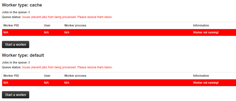 Workers Are Not Working · Issue 8383 · Misp Misp · Github