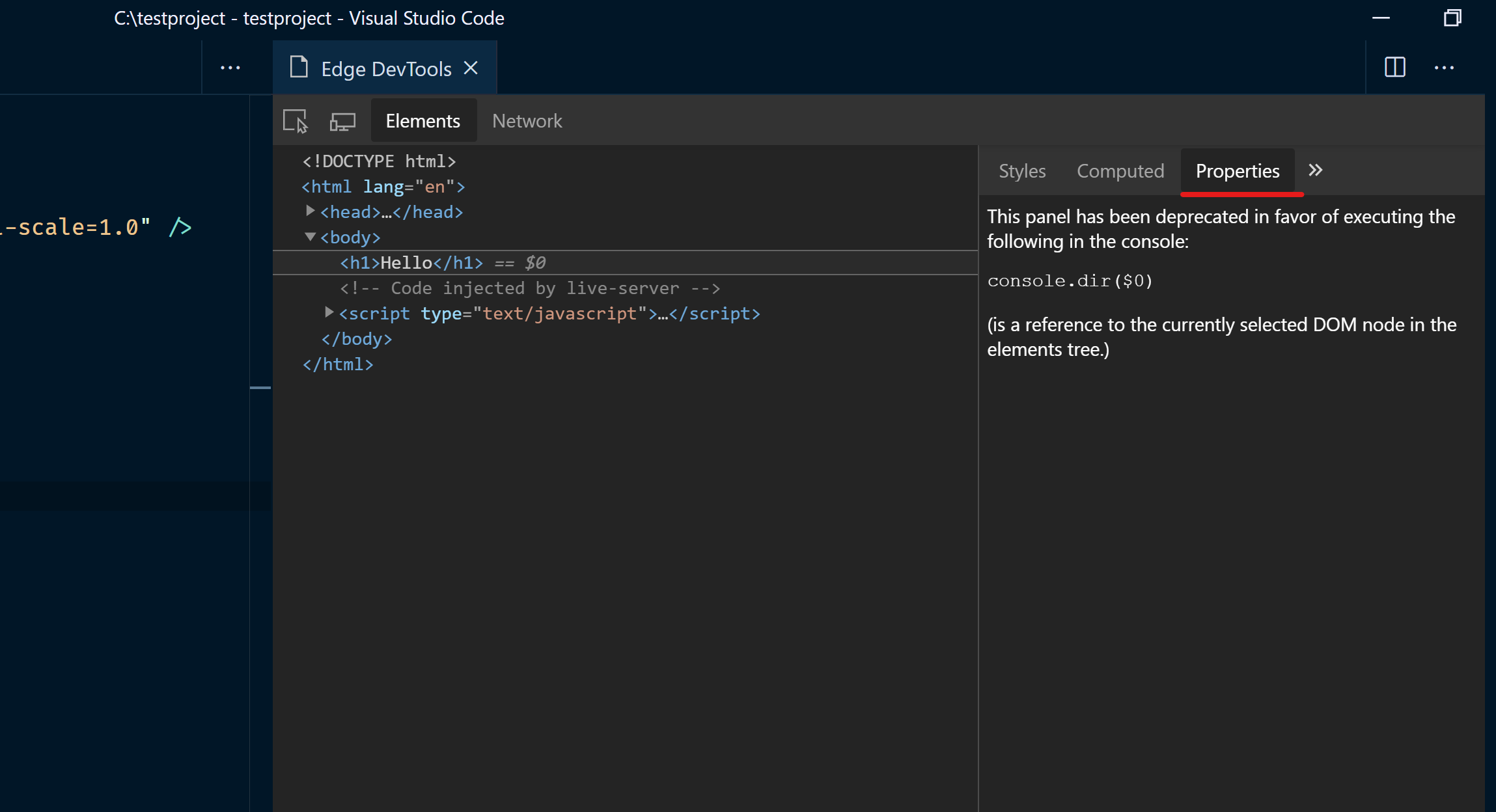 Feature request: expose the currently selected element as $0 · Issue ...