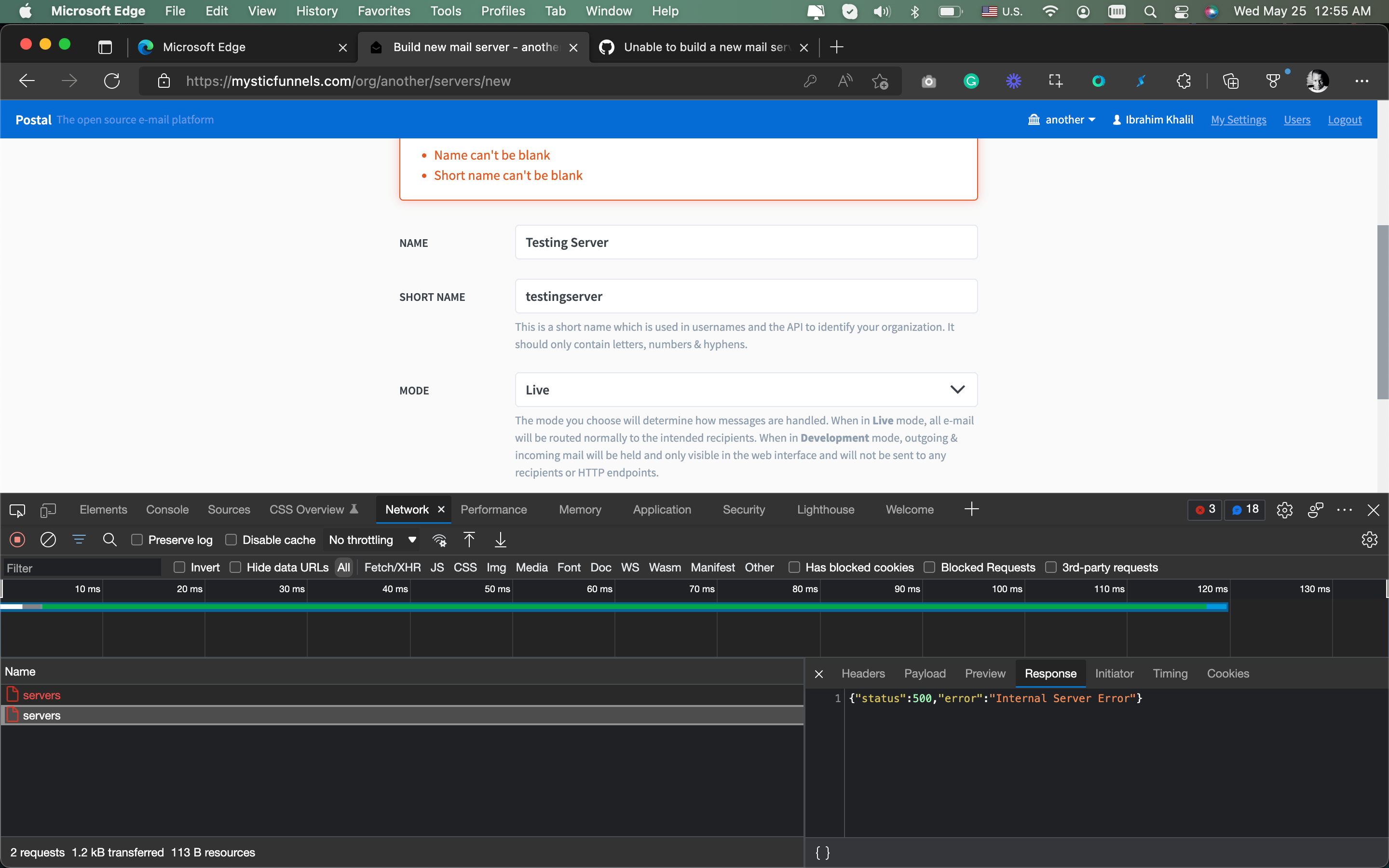 Unable to build a new mail server · postalserver · Discussion #1996 · GitHub