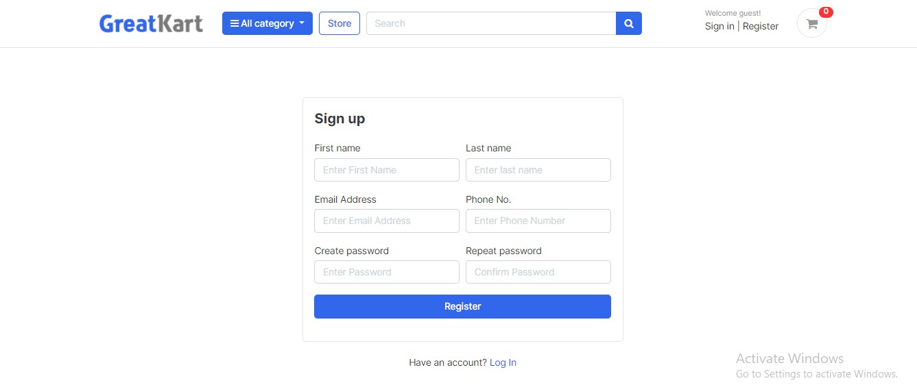 GitHub - dAnkc0der/greatkart-django