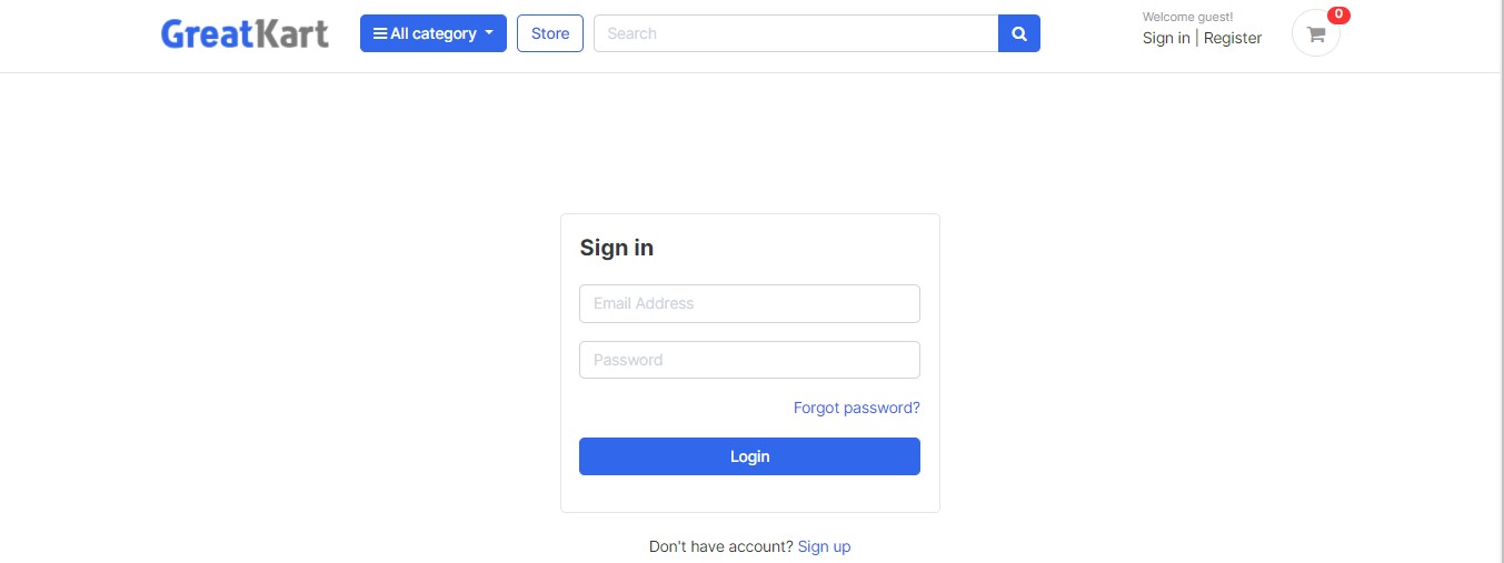 GitHub - dAnkc0der/greatkart-django