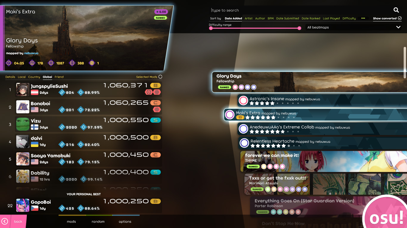 leaderboard scores seem broken · ppy osu · Discussion #20058 · GitHub