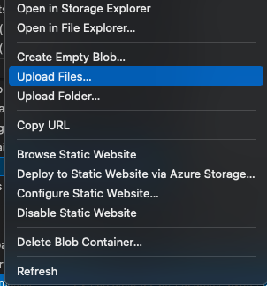 Files copied onto storage are empty · Issue #975 · microsoft/vscode-azurestorage · GitHub