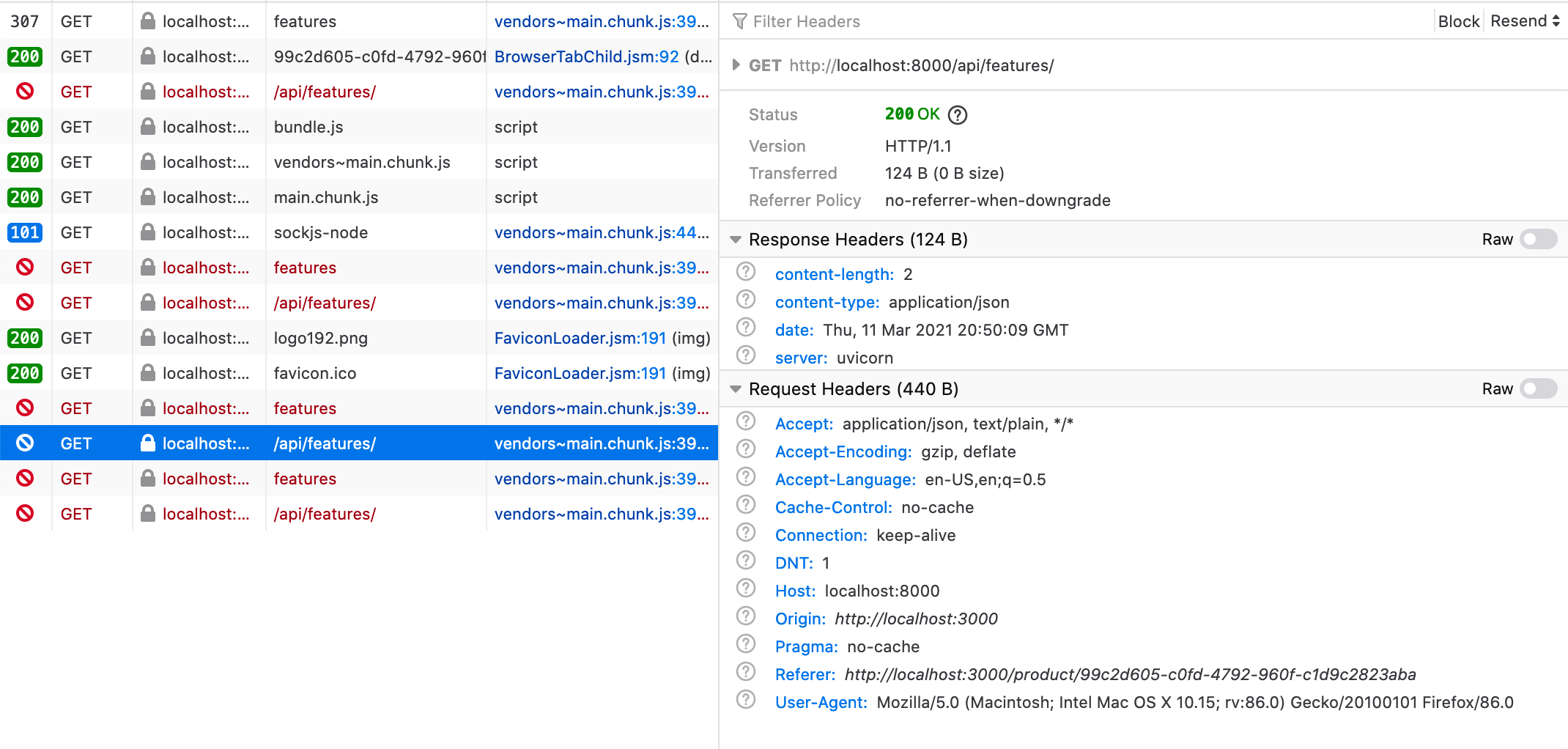 Proxying requests still getting blocked by CORS · Issue #10681 · facebook/create-react-app · GitHub