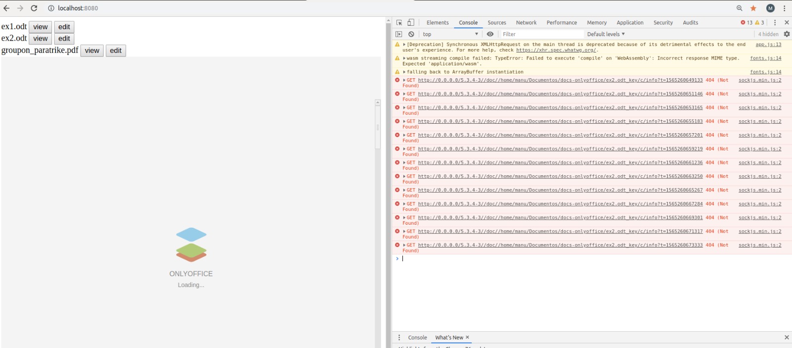 document-server in docker not able to find any documents · Issue #61 · ONLYOFFICE/document ...