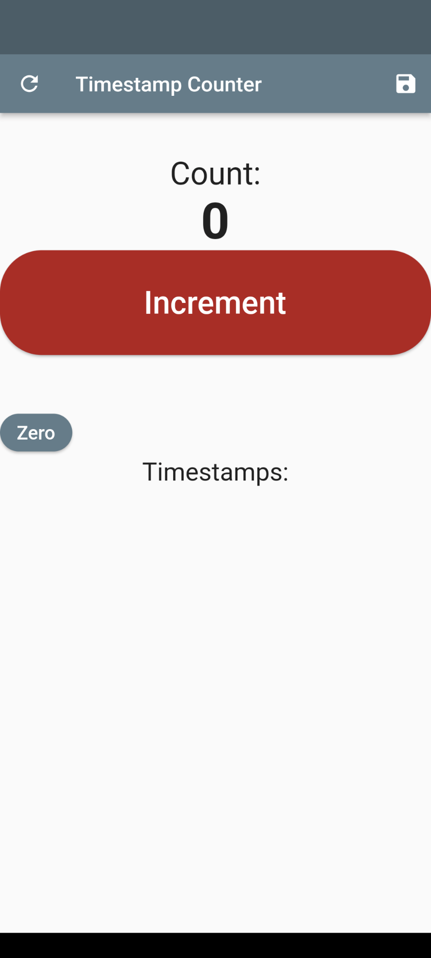 GitHub - CMehner-space/Counter_Timestamp_App: Flutter App that allows for punching a timestamp ...