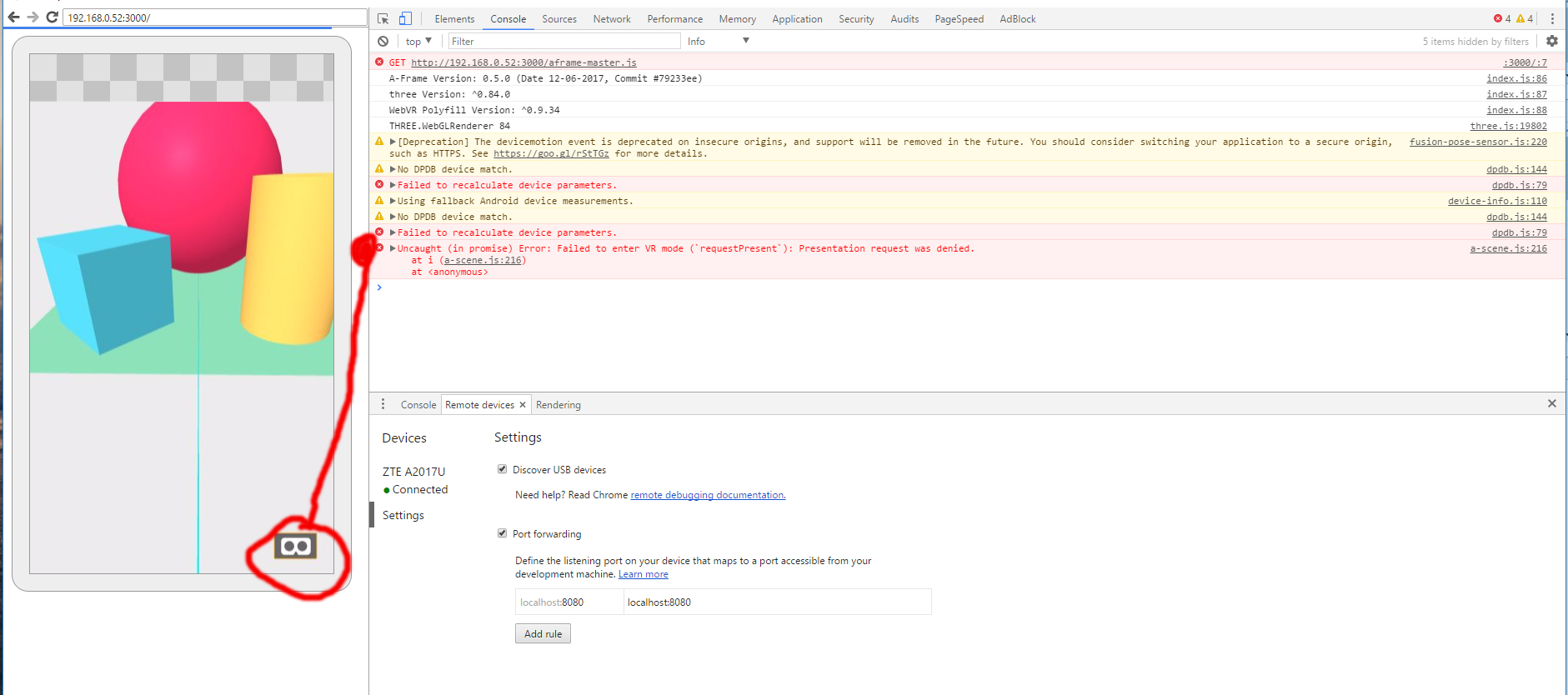 Daydream controller doesnt work and entering VR mode throws a critical error · Issue #2769 ...