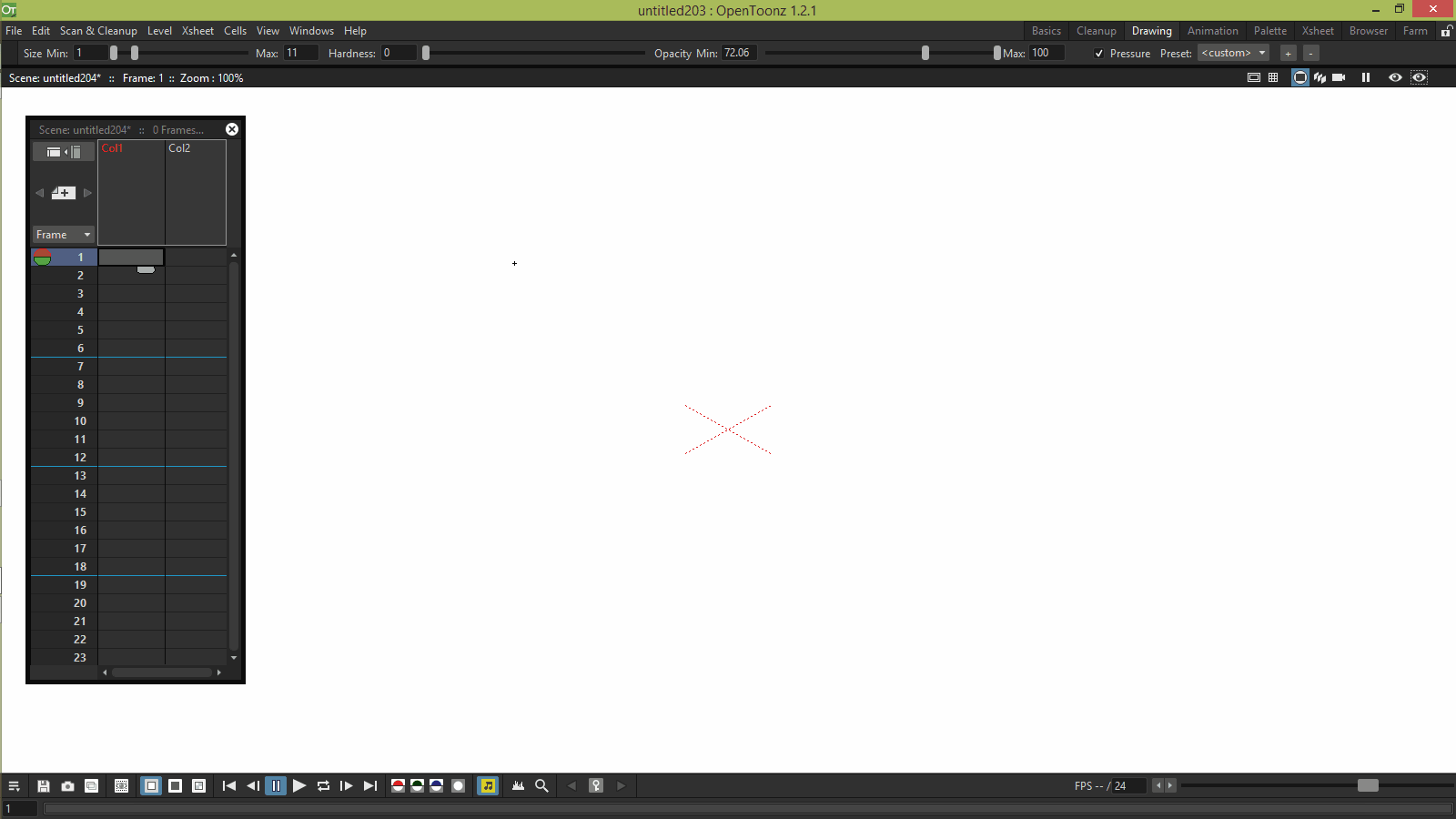 Problem with hidden column after deletion of frames on that column · Issue #2202 · opentoonz ...