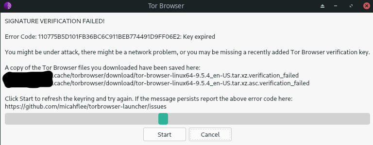SIGNATURE VERIFICATION FAILED! · Issue #495 · torproject/torbrowser ...