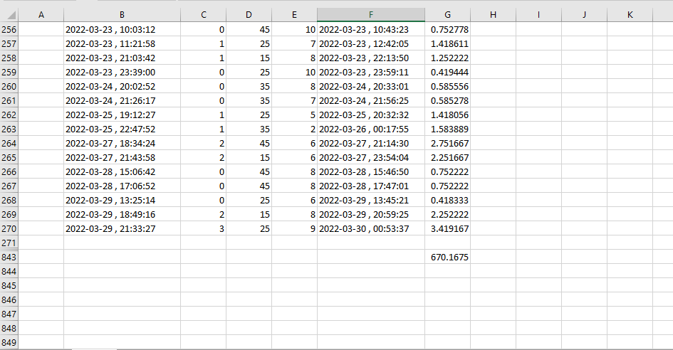 Save The Running Status Of The Pc To Excel Files