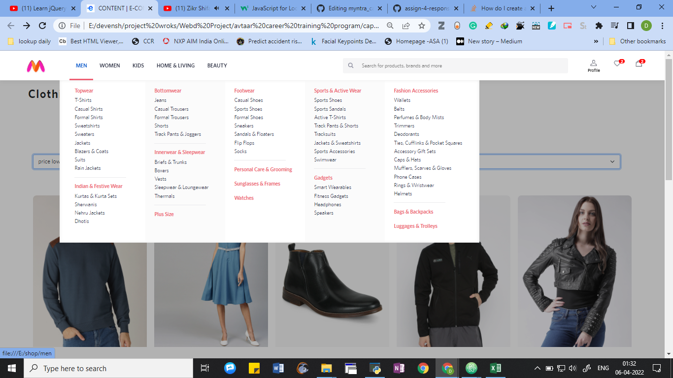 DEVENSHRAJ/myntra_capstone_avtaar - Codesandbox