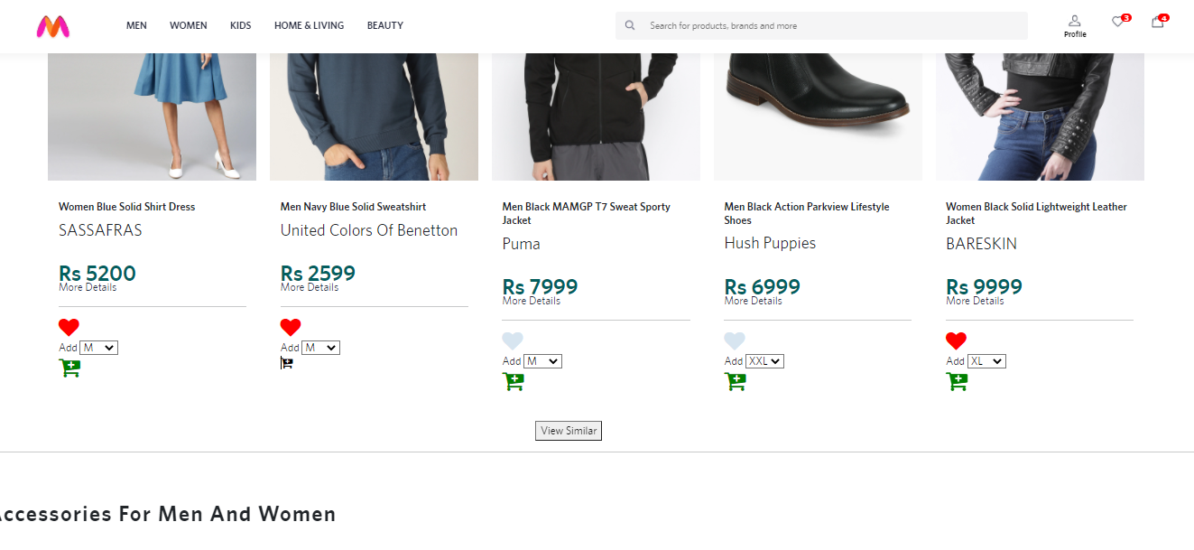 DEVENSHRAJ/myntra_capstone_avtaar - Codesandbox
