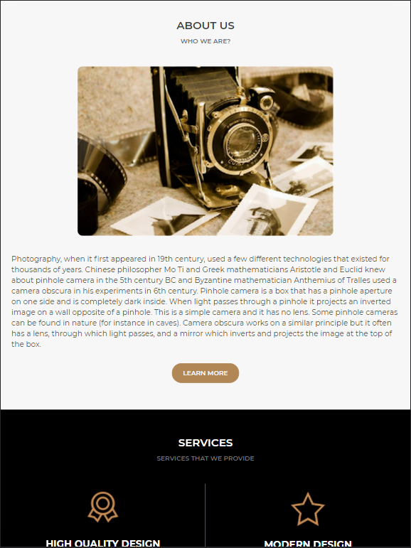 GitHub - gibadalcin/photography-template