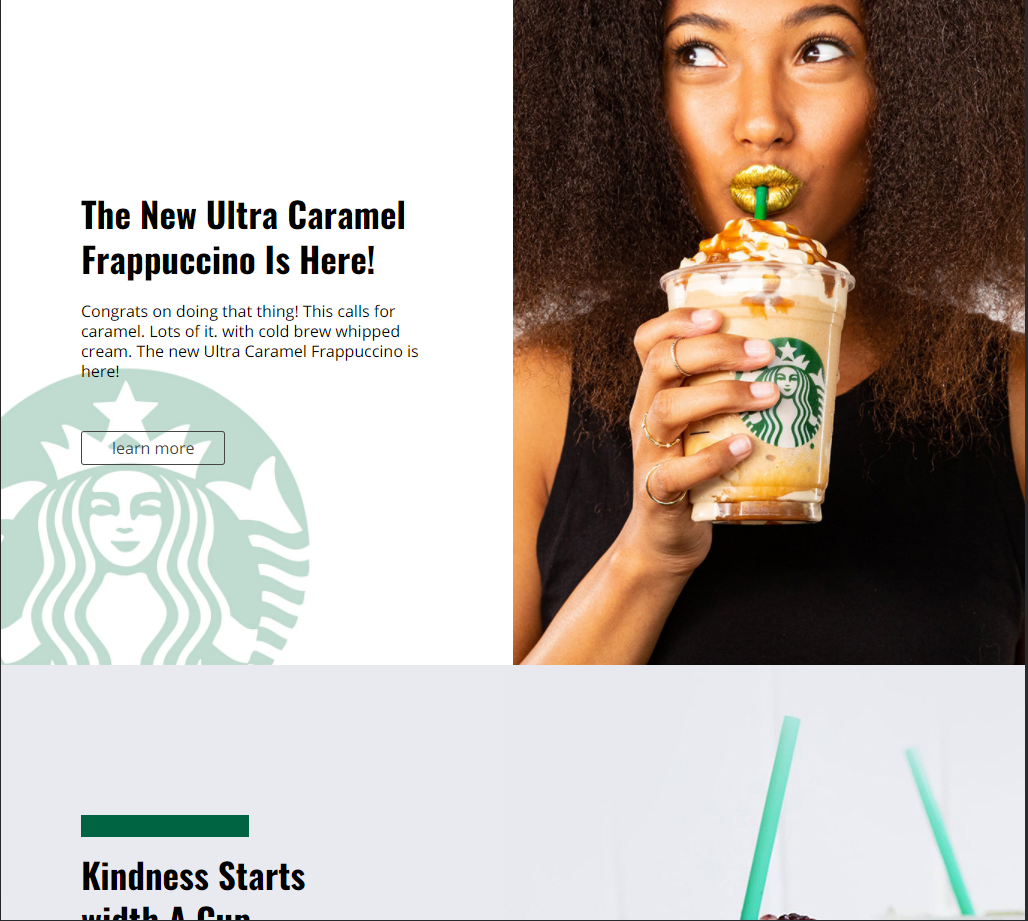 GitHub - gibadalcin/starbucks-template