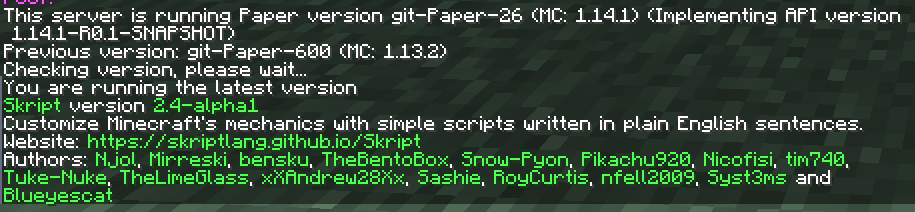 [1.14] Leveled enchantments not working properly · Issue #2063 · SkriptLang/Skript · GitHub