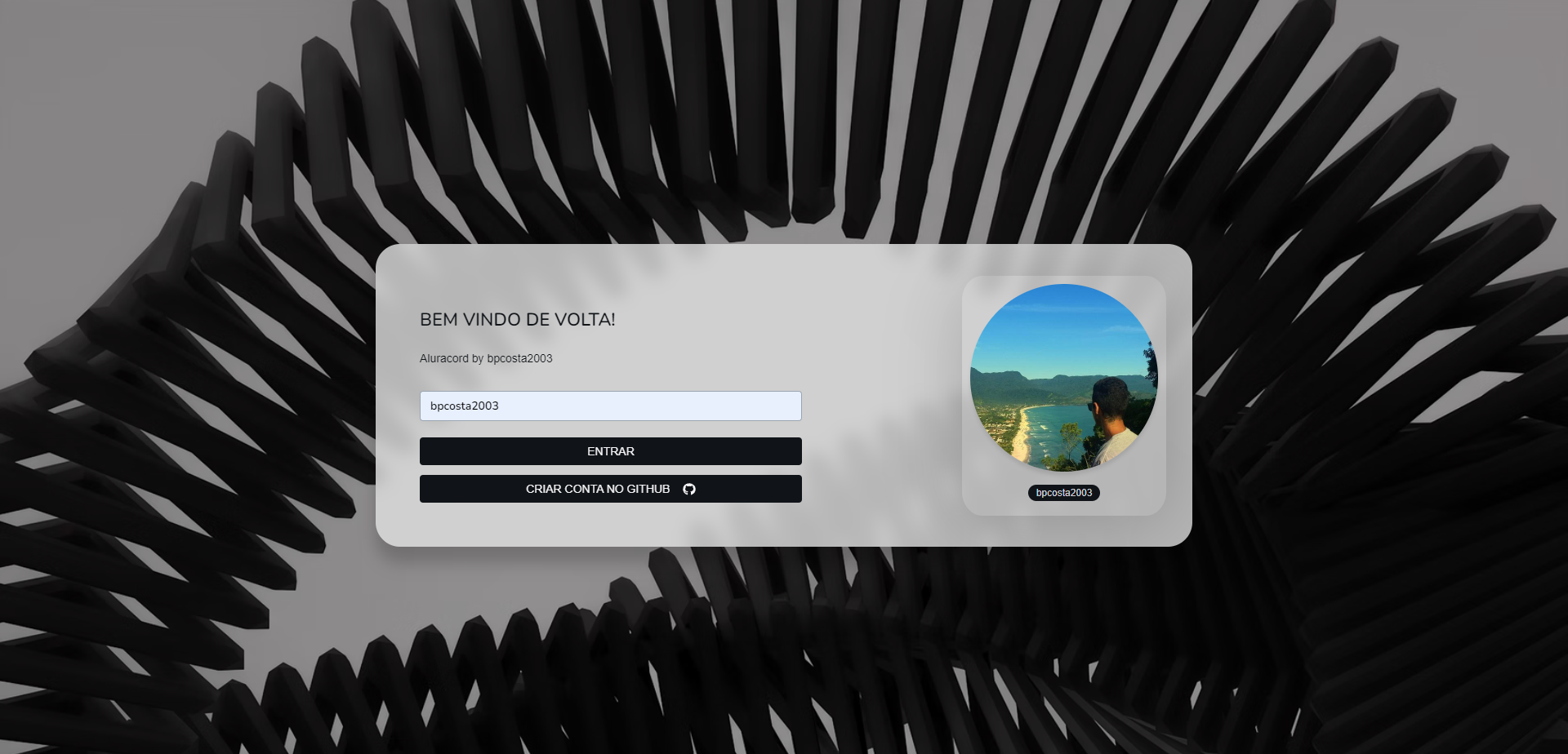 GitHub - bpcosta2003/aluracord