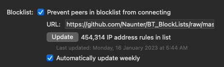 macOS client hangs when downloading corrupt compressed blocklists · Issue #4702 · transmission ...