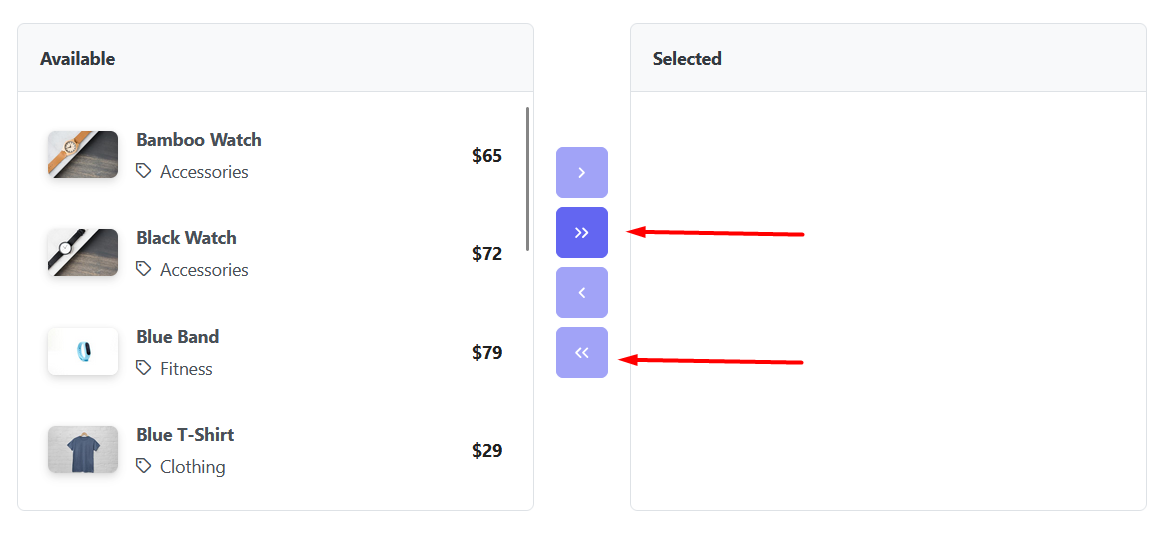 Picklist Show Hide Moveall Button · Issue 4617 · Primefaces Primereact · Github