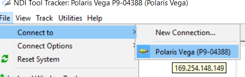 Cannot connect to NDI Polaris Vega with Plus Server Launcher · Issue ...