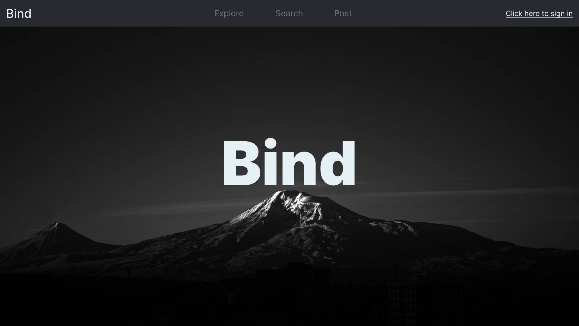 GitHub - blue-rock/Bind-App