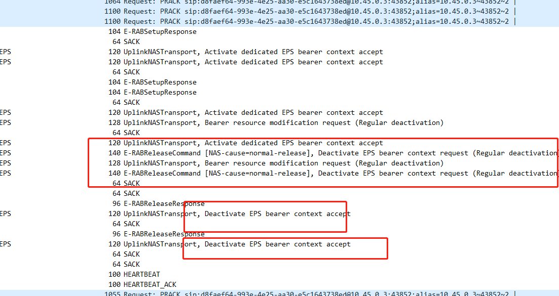 Open5gs in a separate video session, QCI = 1 bearer is released, video call failed · Issue #663 ...