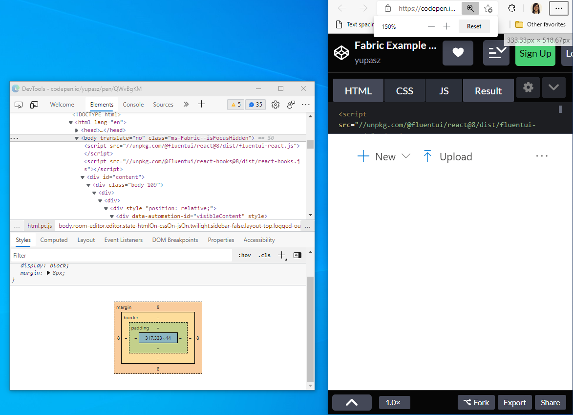 CommandBar doesn't provide overflow for farItems and items cut off at small viewport sizes ...