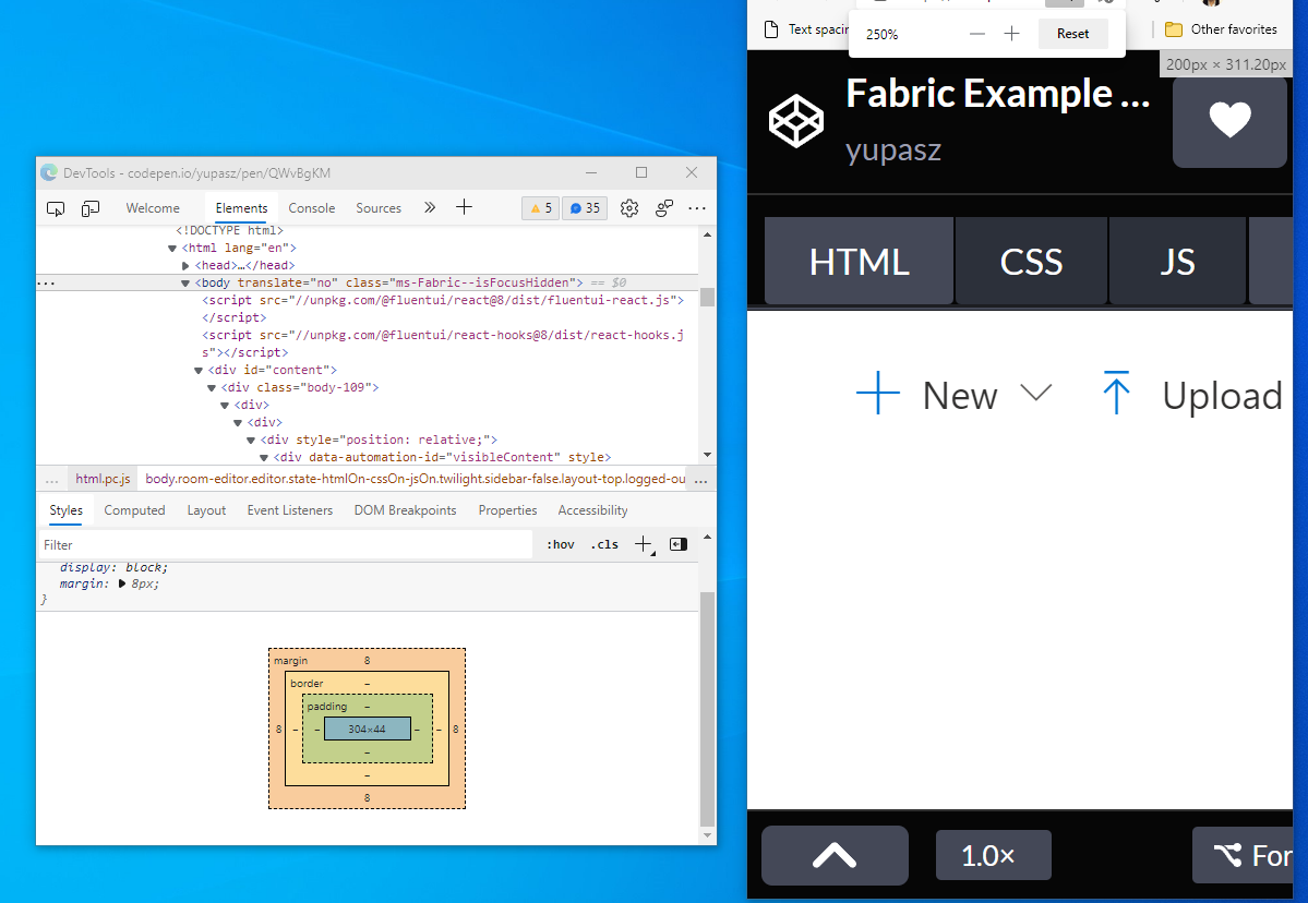 CommandBar doesn't provide overflow for farItems and items cut off at small viewport sizes ...