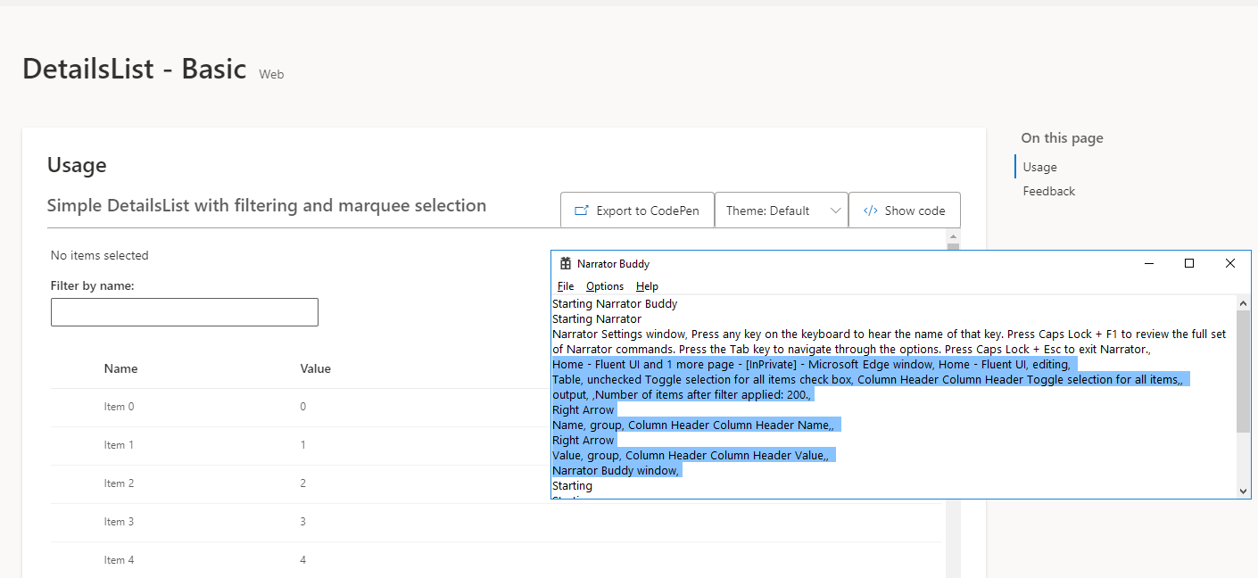 DetailsList column headers announced twice · Issue #10460 · microsoft ...