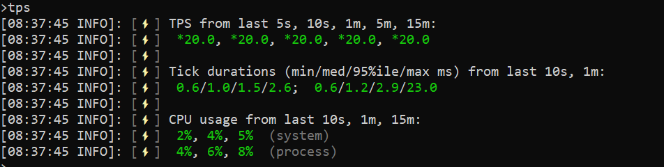 TPS lock at max 19.7 using Java 17 · Issue #33 · Wind-Development/WindSpigot · GitHub