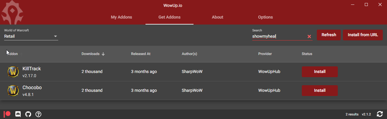 Cant download from Curse (with url) and cant find AddOn in Curse. · Issue #779 · WowUp/WowUp ...