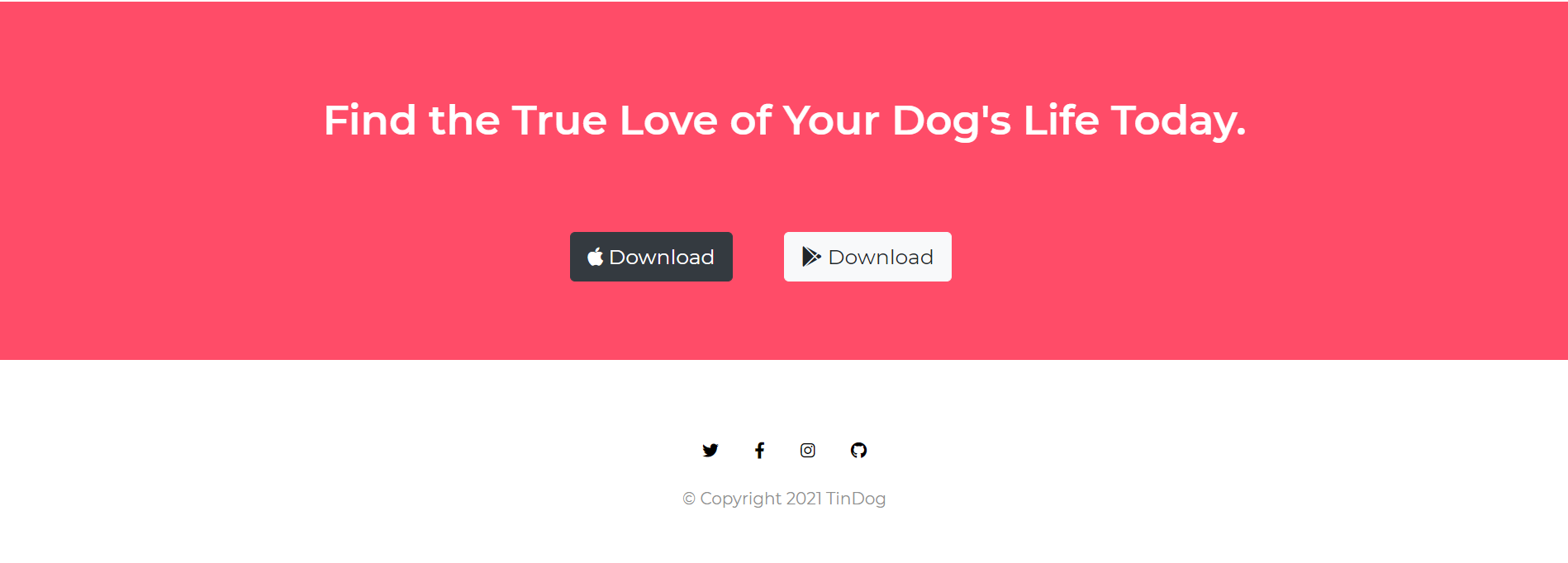 GitHub - priyanuj83/TinDog-Website: This a website like Tinder but for dogs. Here dogs can meet ...