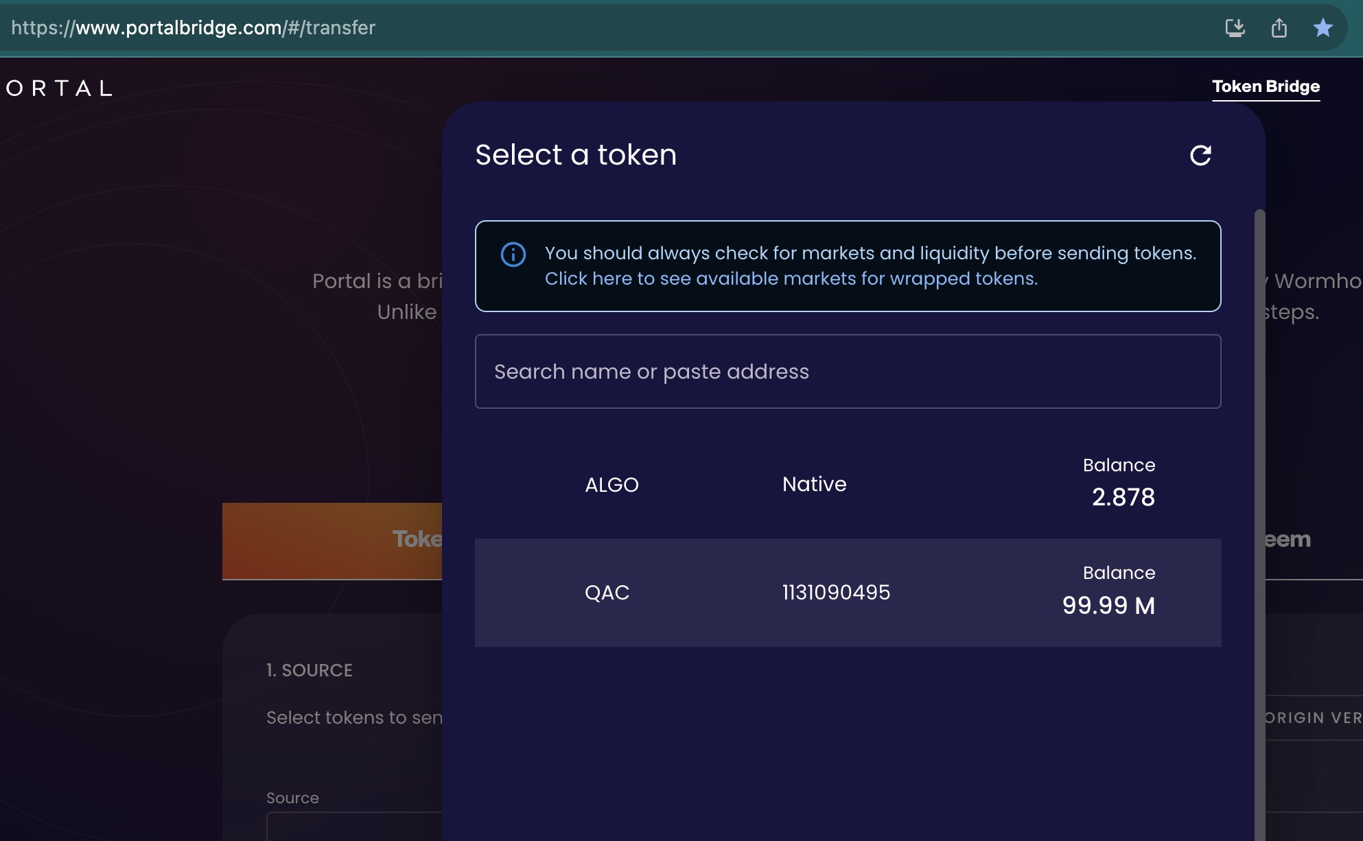 [QA] [Medium]Token information box should not be displayed when user disconnects the wallet ...
