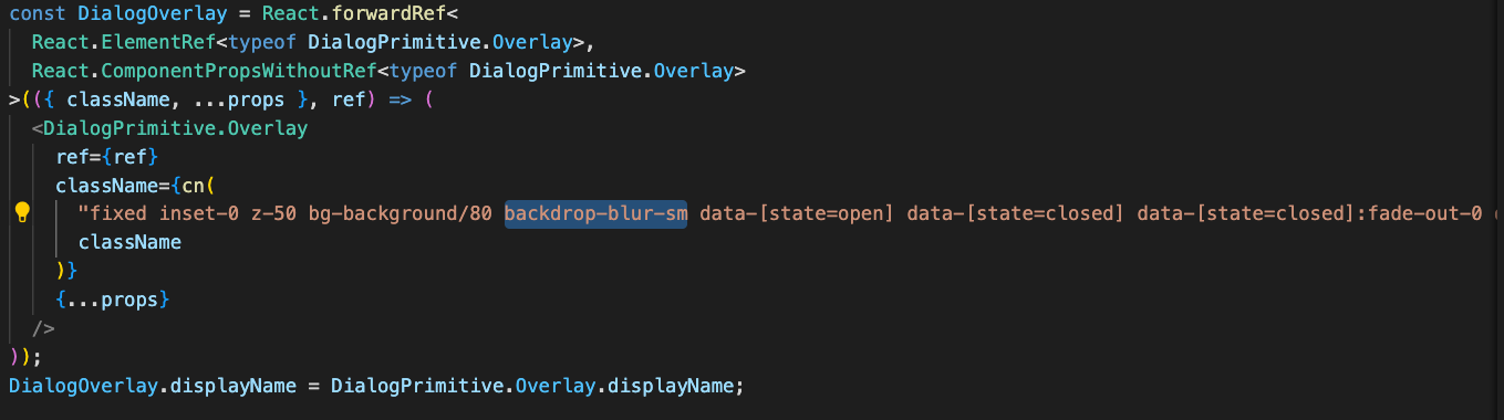 Overlays causes a lot of lag for modals · Issue #830 · shadcn-ui/ui ...