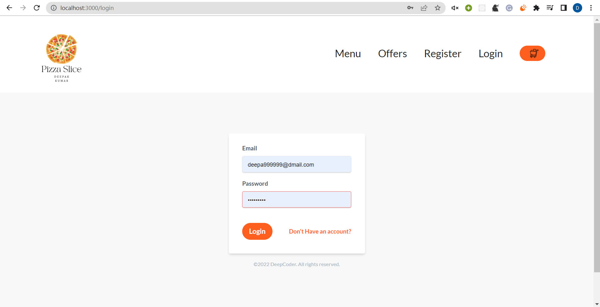 GitHub - Deepak-1805/RealTime-pizza