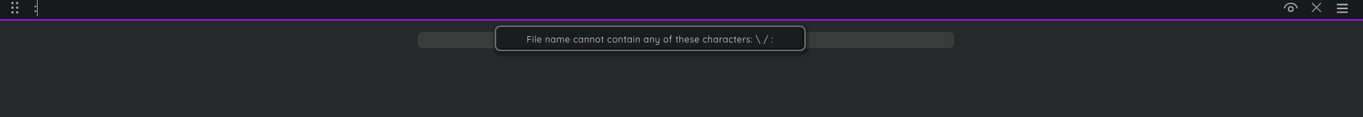 [Bug]: Popup warning for special characters in filename is unreadable in light mode · Issue #91 ...