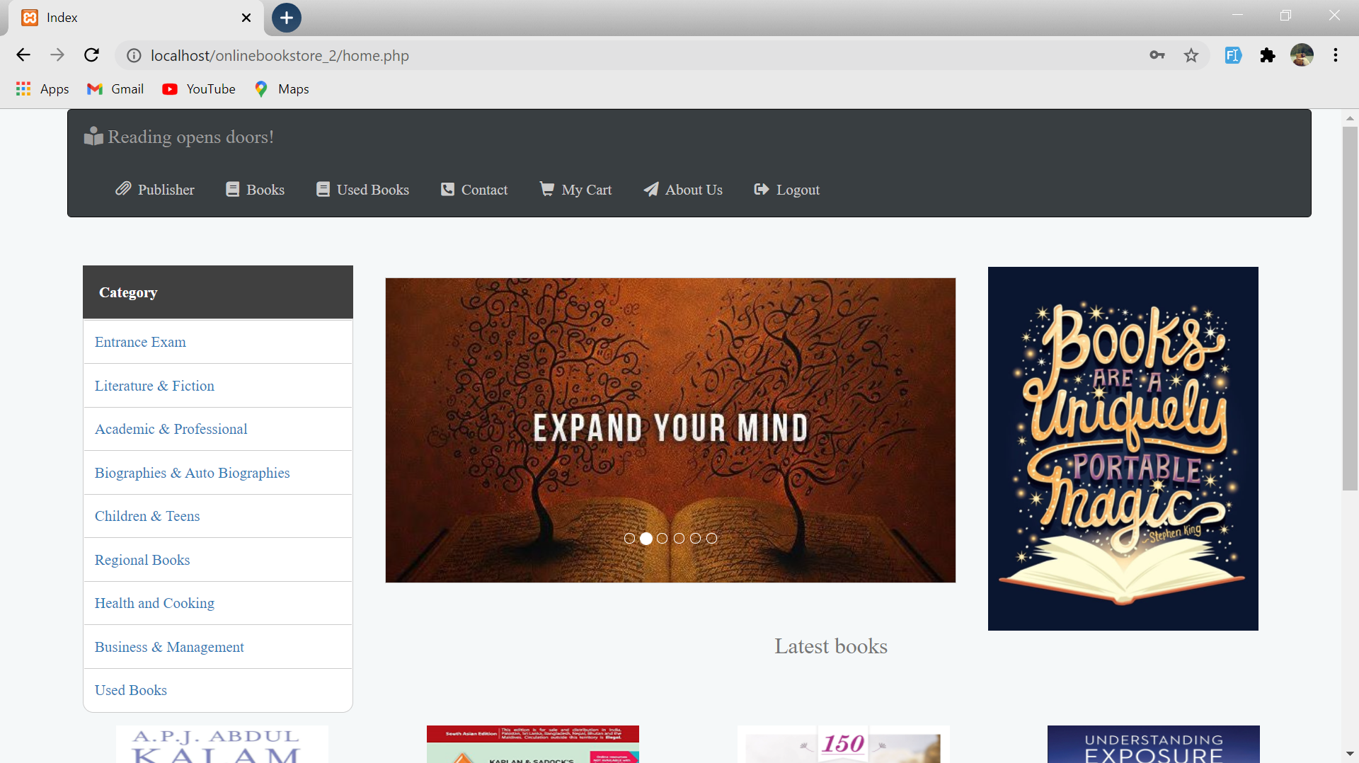GitHub - snekhasuresh/online-book-store-with-user-interface