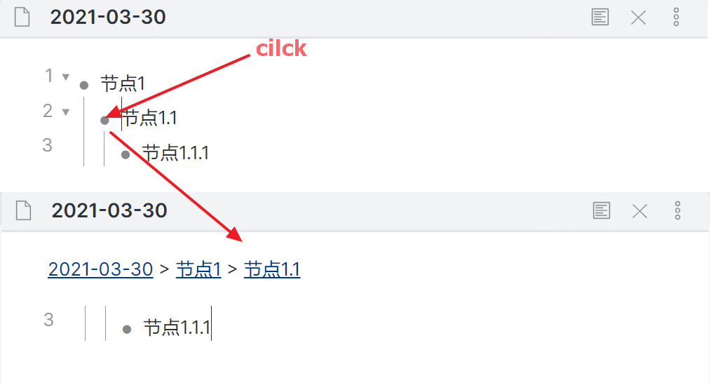 [FEAT] hope to click on the bullet to enter the child node · Issue #36 ...