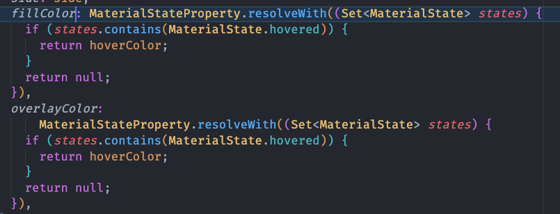 Add Hovercolor Property To Checkboxlisttile And Expansiontile Widgets · Issue 94397 · Flutter 